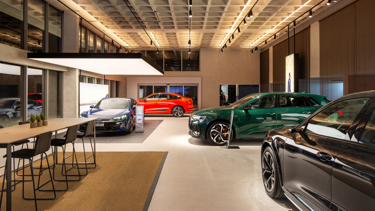 Konzept Progressive Retail: Audi gestaltet die Schauräume im Handel neu | Automobilwoche.de